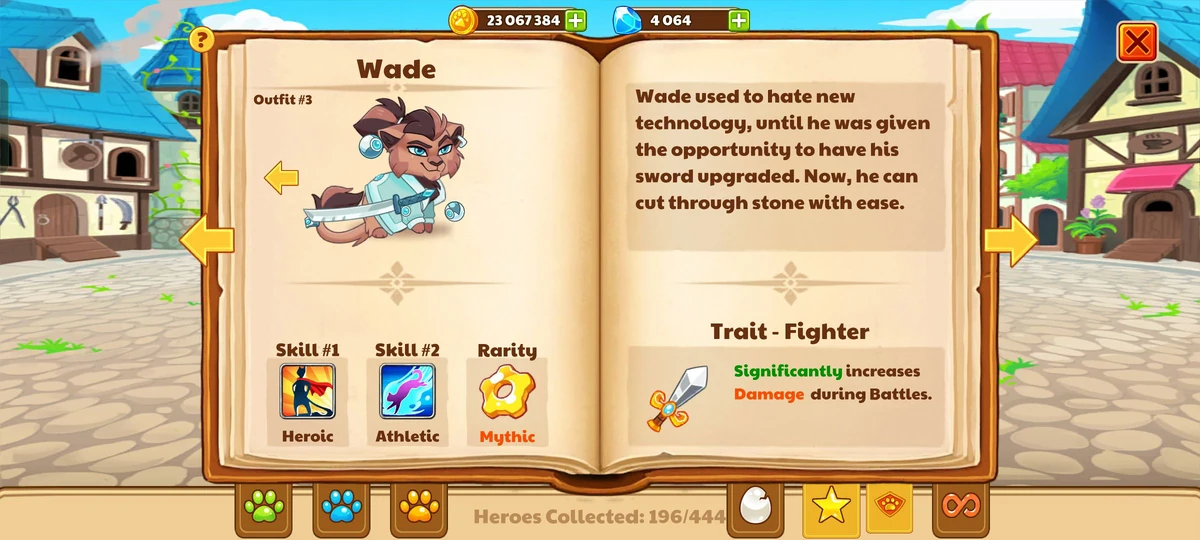 Wade | Castle Cats Wiki | Fandom