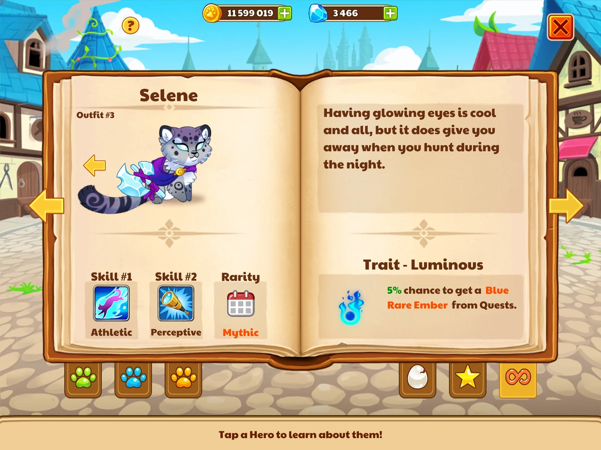 Selene | Castle Cats Wiki | Fandom