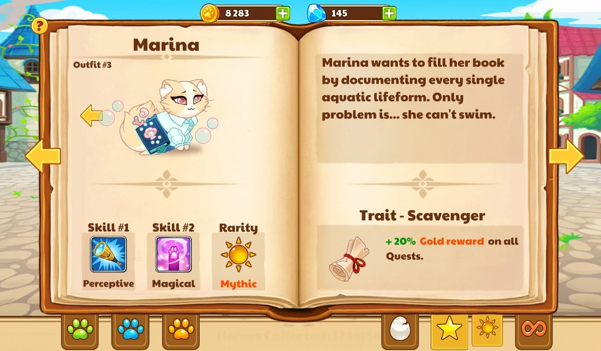 Marina | Castle Cats Wiki | Fandom