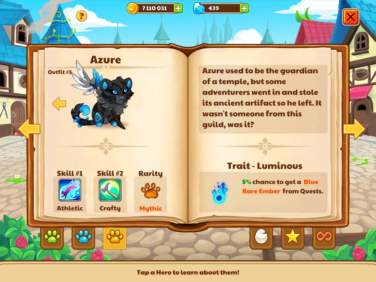 Azure | Castle Cats Wiki | Fandom