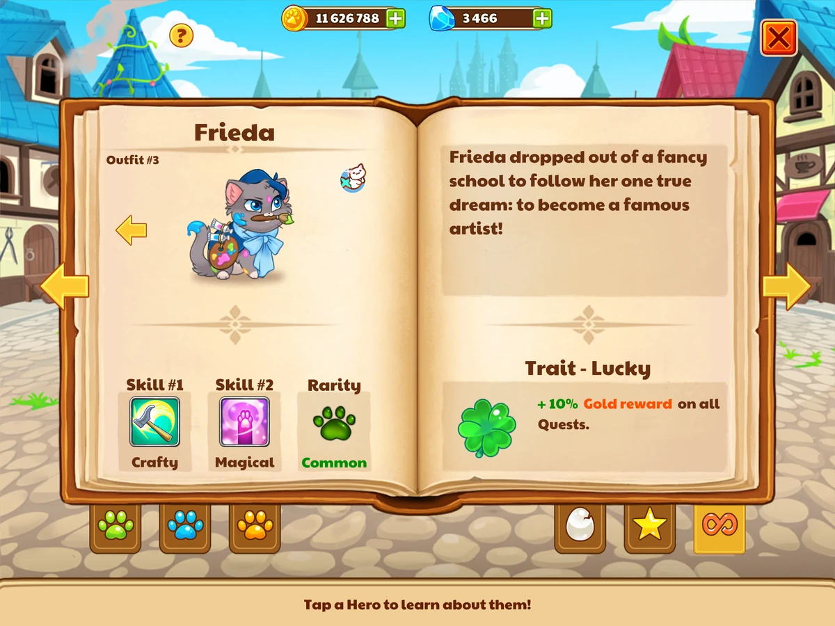 Frieda | Castle Cats Wiki | Fandom