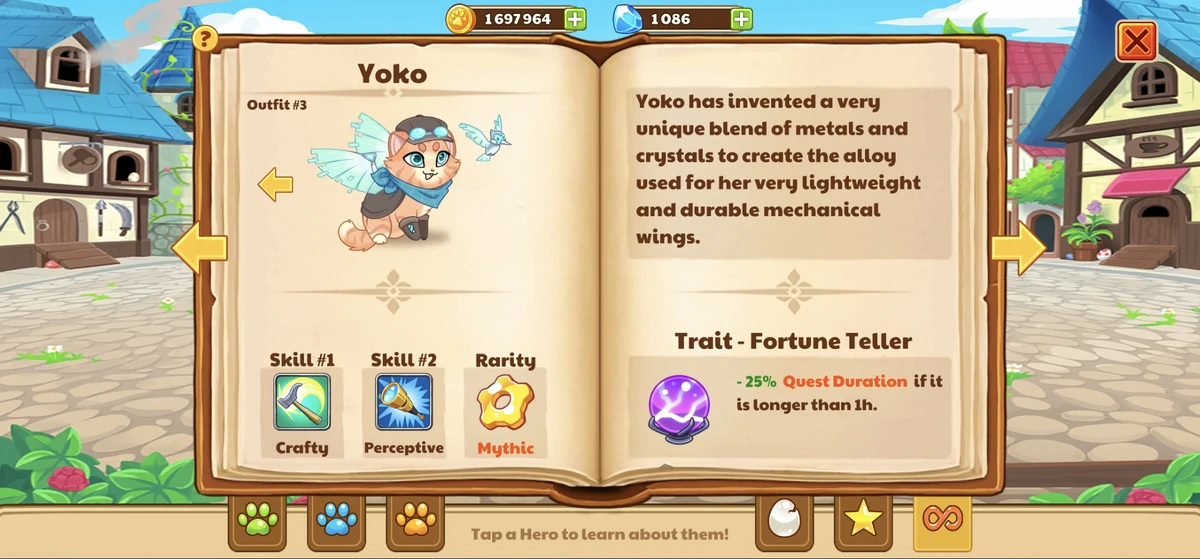 Yoko | Castle Cats Wiki | Fandom