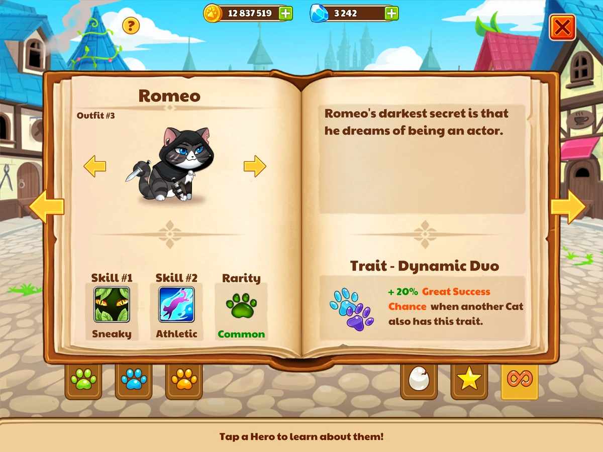 Romeo | Castle Cats Wiki | Fandom