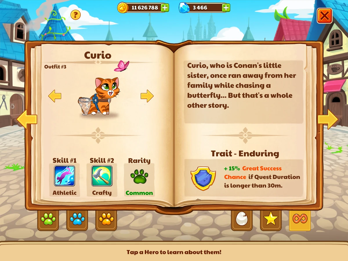 Curio | Castle Cats Wiki | Fandom