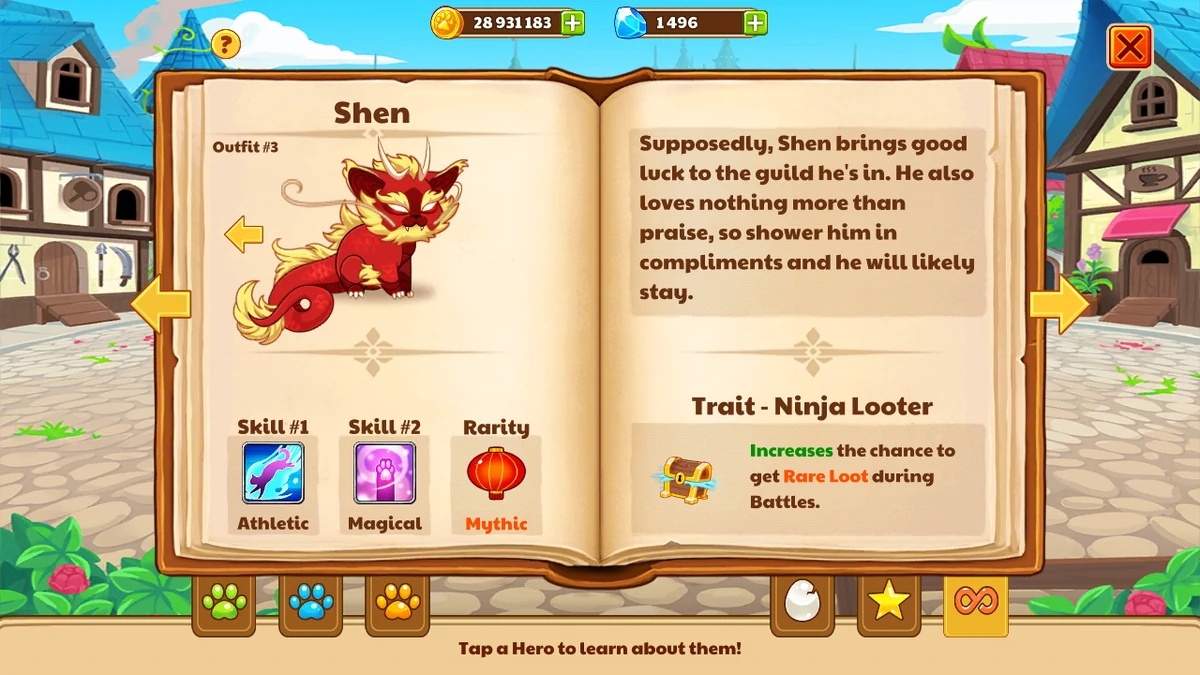Shen | Castle Cats Wiki | Fandom