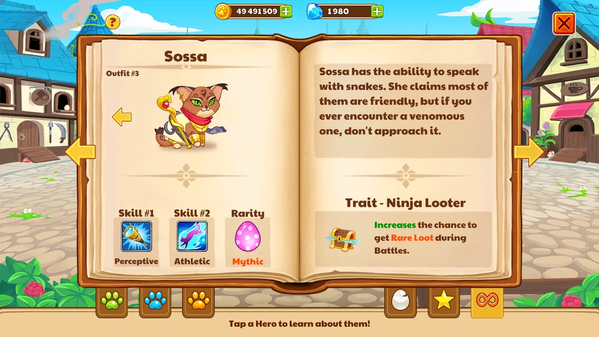 Sossa | Castle Cats Wiki | Fandom