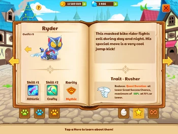 Ryder | Castle Cats Wiki | Fandom