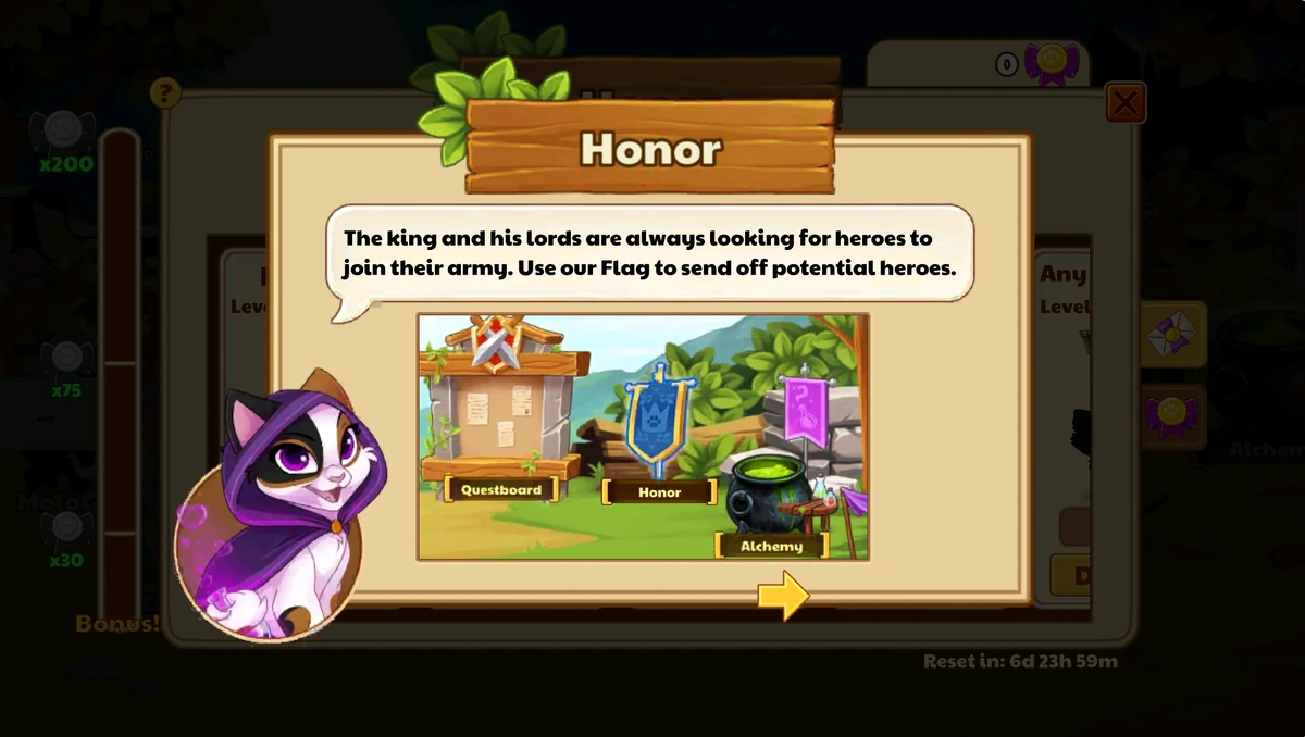 Honor | Castle Cats Wiki | Fandom