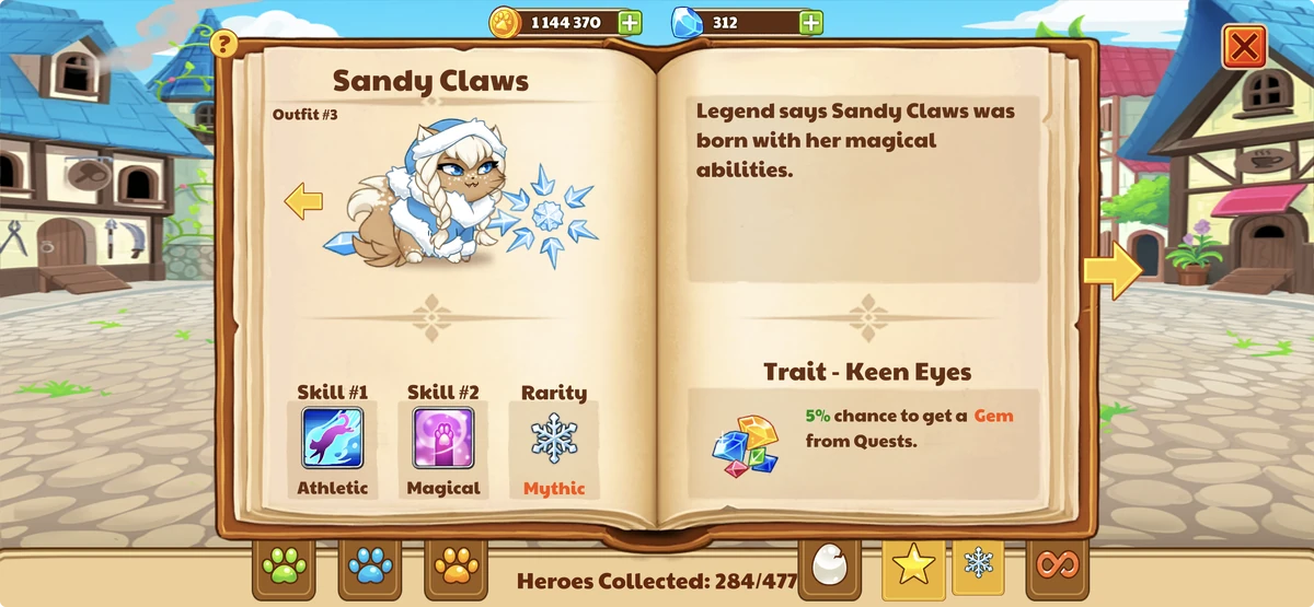 Sandy Claws | Castle Cats Wiki | Fandom