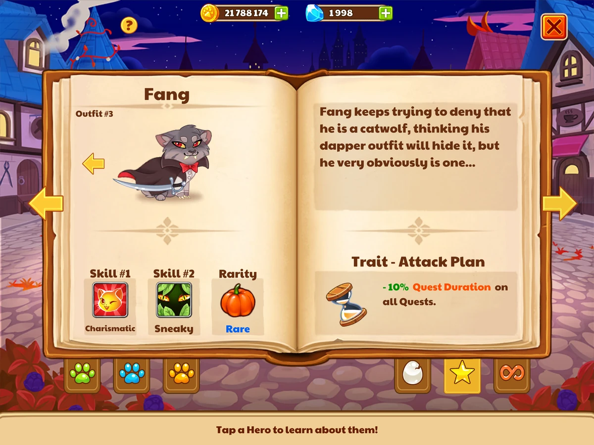 Fang | Castle Cats Wiki | Fandom