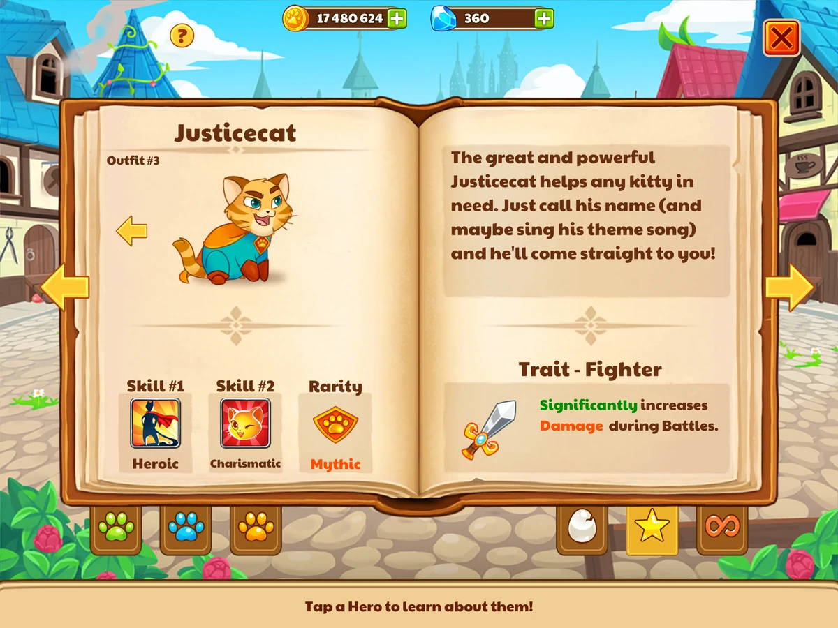 Justicecat | Castle Cats Wiki | Fandom