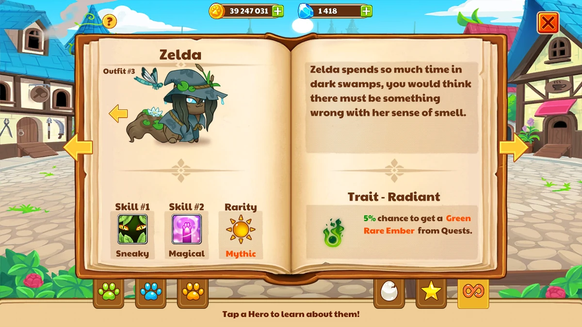 Zelda | Castle Cats Wiki | Fandom