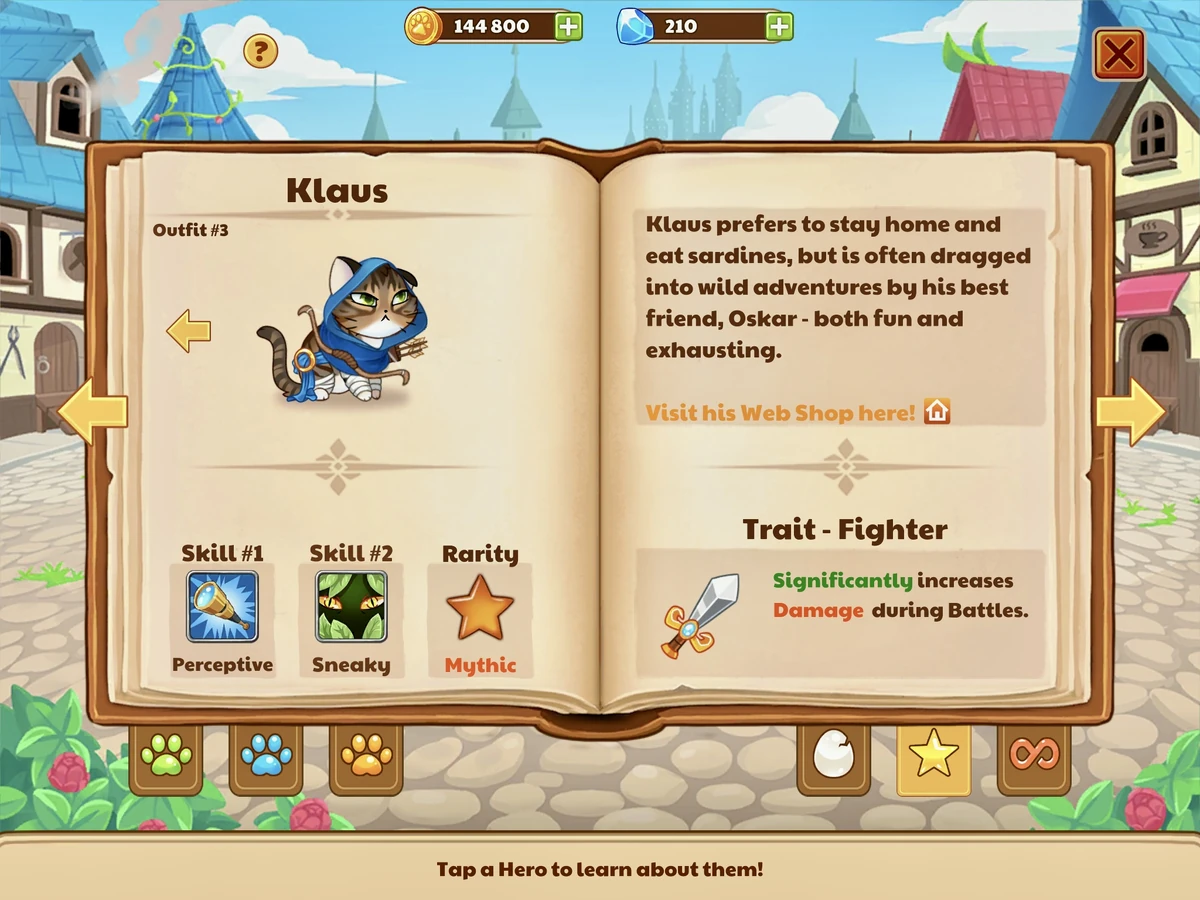 Klaus | Castle Cats Wiki | Fandom