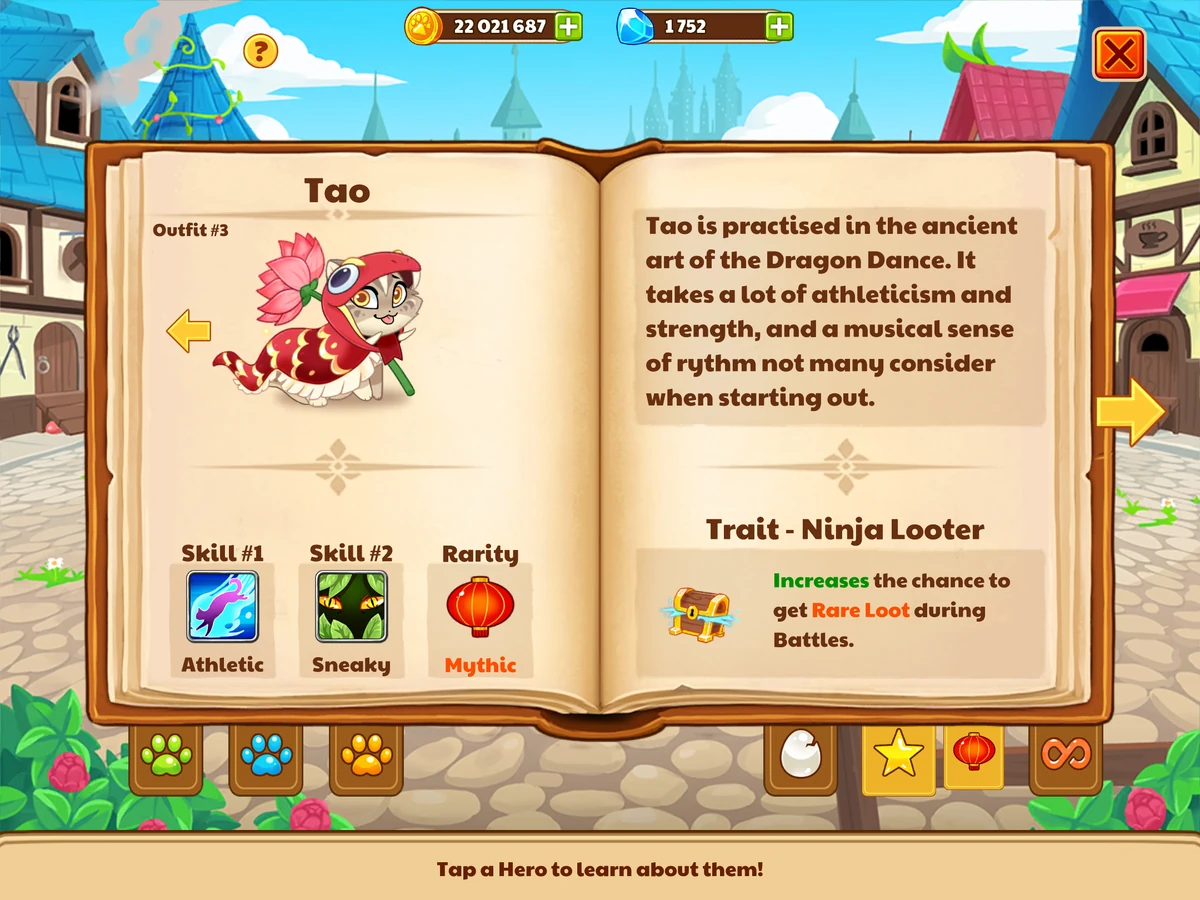 Tao | Castle Cats Wiki | Fandom