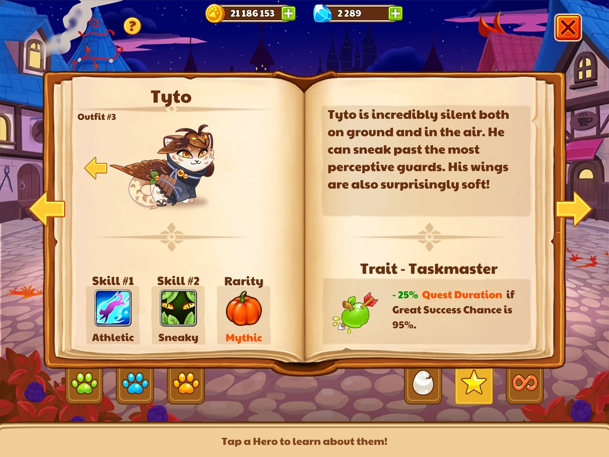 Tyto | Castle Cats Wiki | Fandom