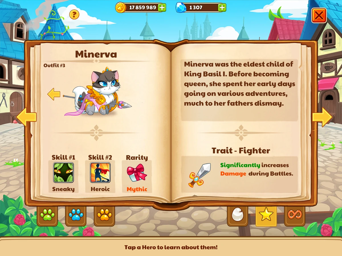 Minerva | Castle Cats Wiki | Fandom