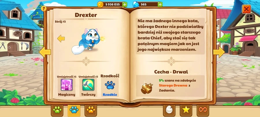 Drexter | Castle Cats Wiki | Fandom