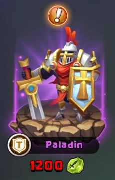 Castle Clash Heroes Paladin