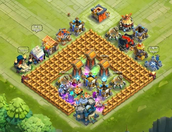 Castle Clash Defense Th5