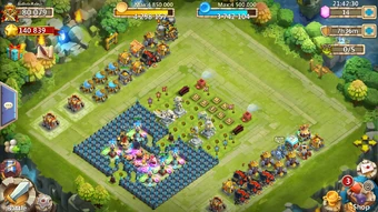 Castle Clash Defense Th5