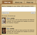 Chat Log | Castle Age Wiki | Fandom