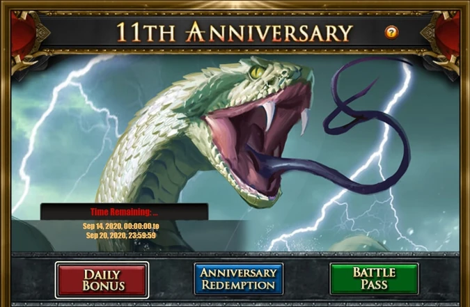 11th Anniversary | Castle Age Wiki | Fandom