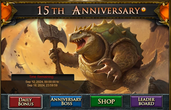 15th Anniversary | Castle Age Wiki | Fandom