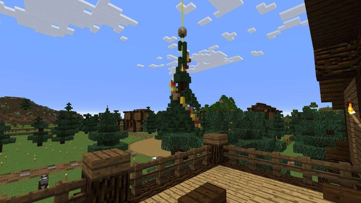 Новогодний майнкрафтерский фестиваль | CastleCraft Wiki Вики | Fandom