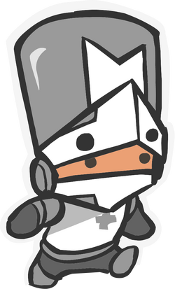Castle Crashers Grey Knight