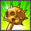 Gold Skull Mace | Castle Crashers Wiki | Fandom