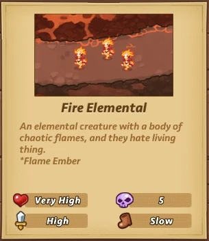 Fire Elemental | Castle TD2 Wikia | Fandom