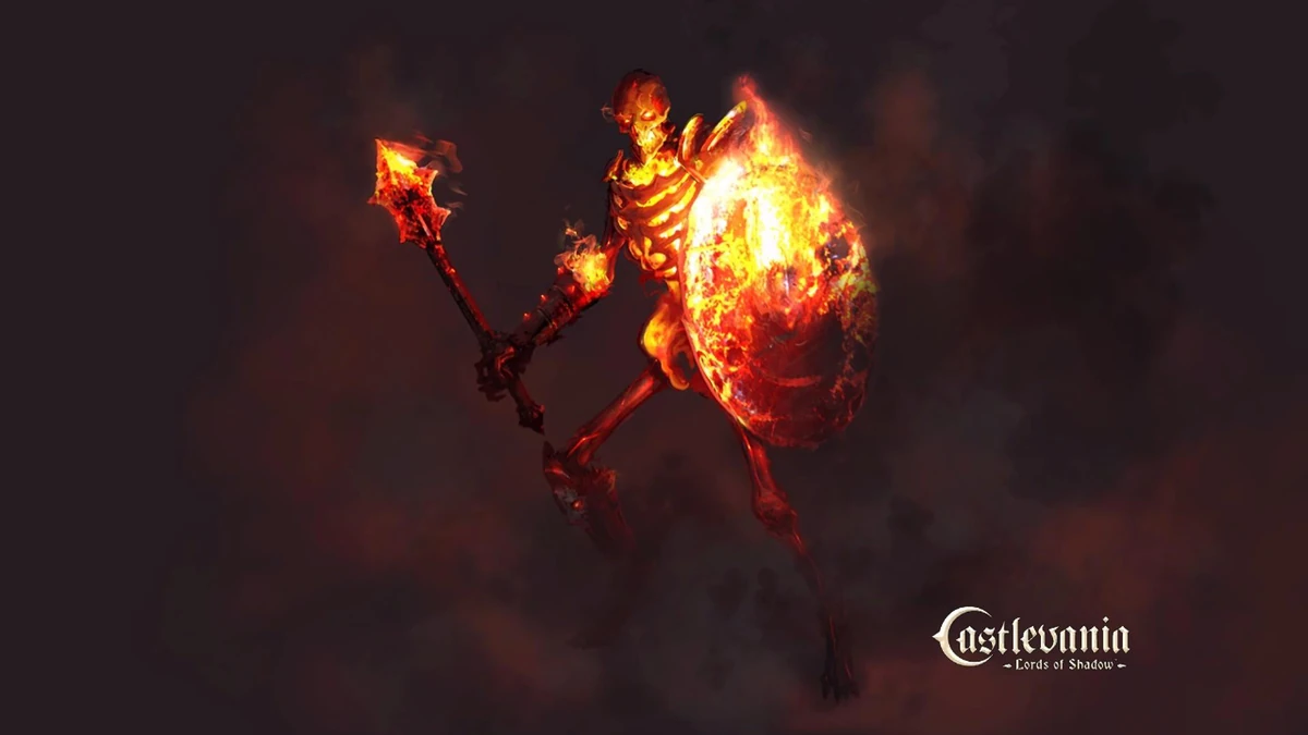 Flaming Skeleton Warrior | Castlevania Wiki | Fandom