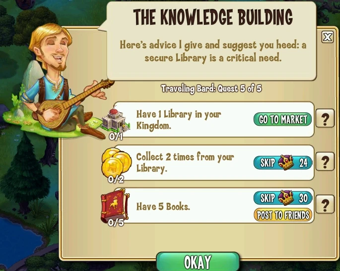 The Knowledge Building | CastleVille Wiki | Fandom