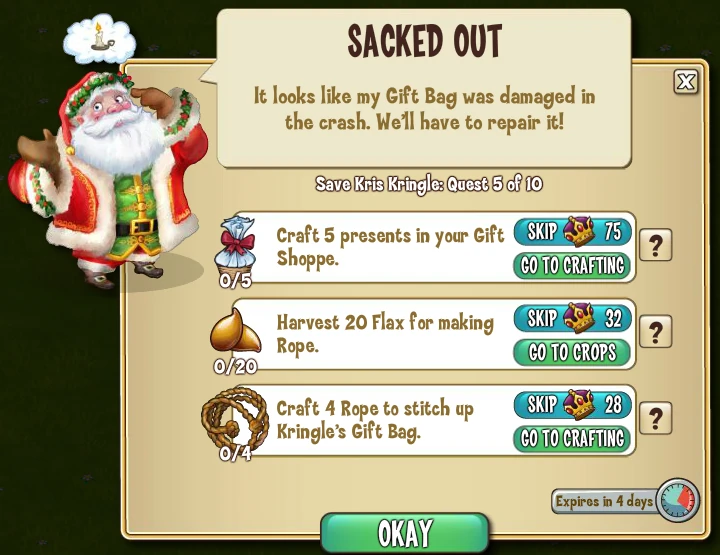 Sacked Out | CastleVille Wiki | Fandom