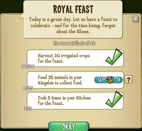 Royal Feast | CastleVille Wiki | Fandom