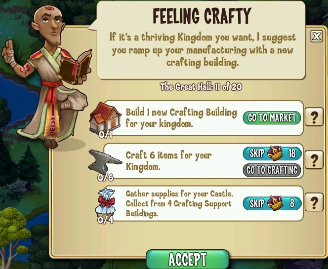 Feeling Crafty | CastleVille Wiki | Fandom