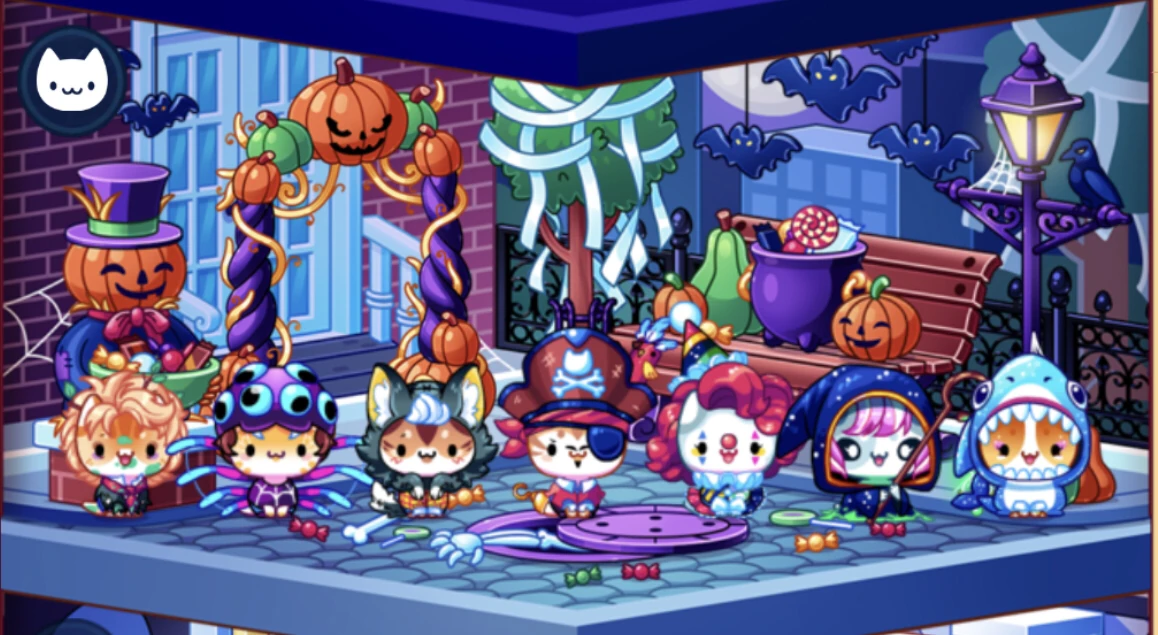First Halloween | Cat Game - The Cat Collector! Wiki | Fandom