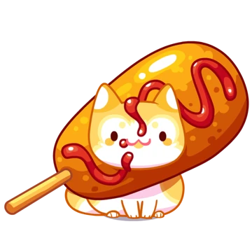corndog cat