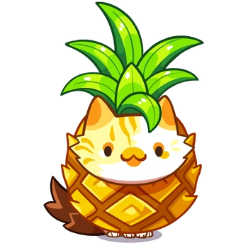 Pineapple (Cat) | Cat Game - The Cat Collector! Wiki | Fandom