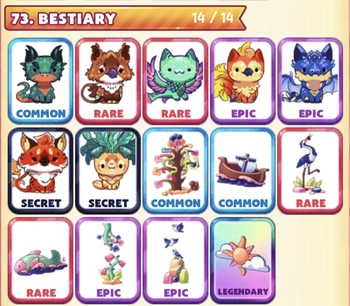 Bestiary | Cat Game - The Cat Collector! Wiki | Fandom