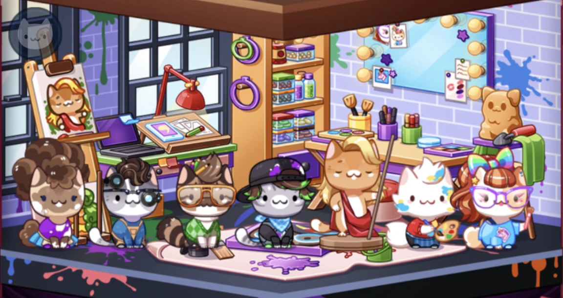 Art Studio | Cat Game - The Cat Collector! Wiki | Fandom