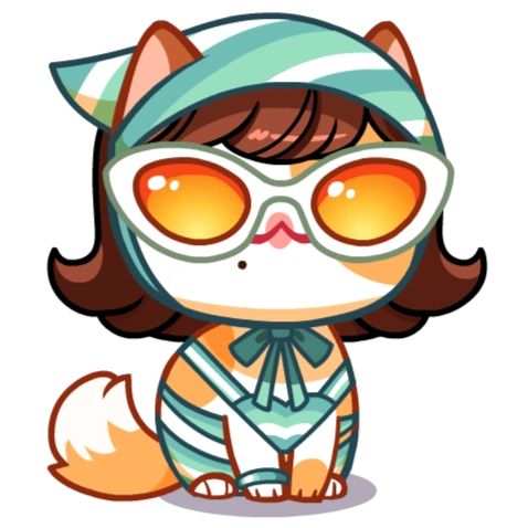 Snooty Sunbather | Cat Game - The Cat Collector! Wiki | Fandom