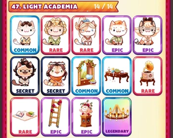 Light Academia | Cat Game - The Cat Collector! Wiki | Fandom