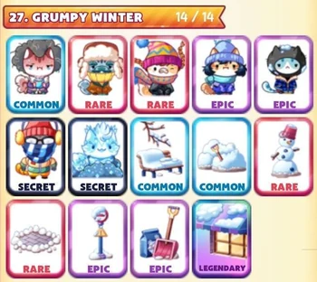 Grumpy Winter | Cat Game - The Cat Collector! Wiki | Fandom
