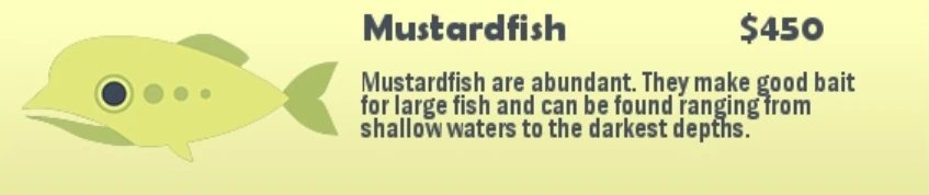 Mustardfish | Cat Goes Fishing Wikia | Fandom