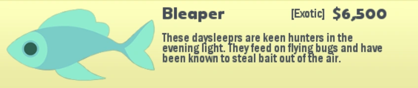 Bleaper | Cat Goes Fishing Wikia | Fandom