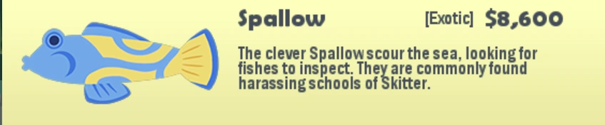 Spallow | Cat Goes Fishing Wikia | Fandom