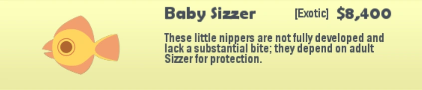 Baby Sizzer | Cat Goes Fishing Wikia | Fandom
