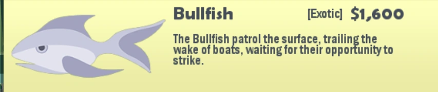 Bullfish | Cat Goes Fishing Wikia | Fandom
