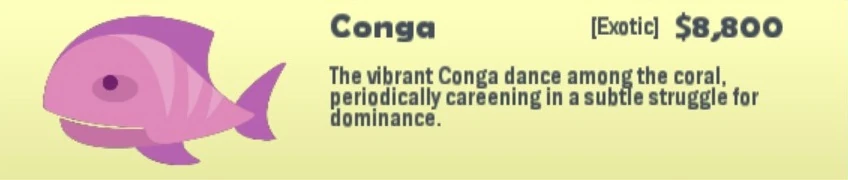 Conga | Cat Goes Fishing Wikia | Fandom